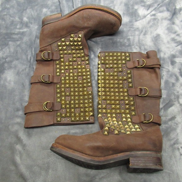 Jeffrey Campbell Shoes Jeffrey Campbell Women 8 Boot Brown Leather